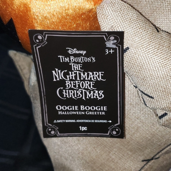 Nightmare Before Christmas | Other | Nbc Oogie Boogie Door Greeter ...